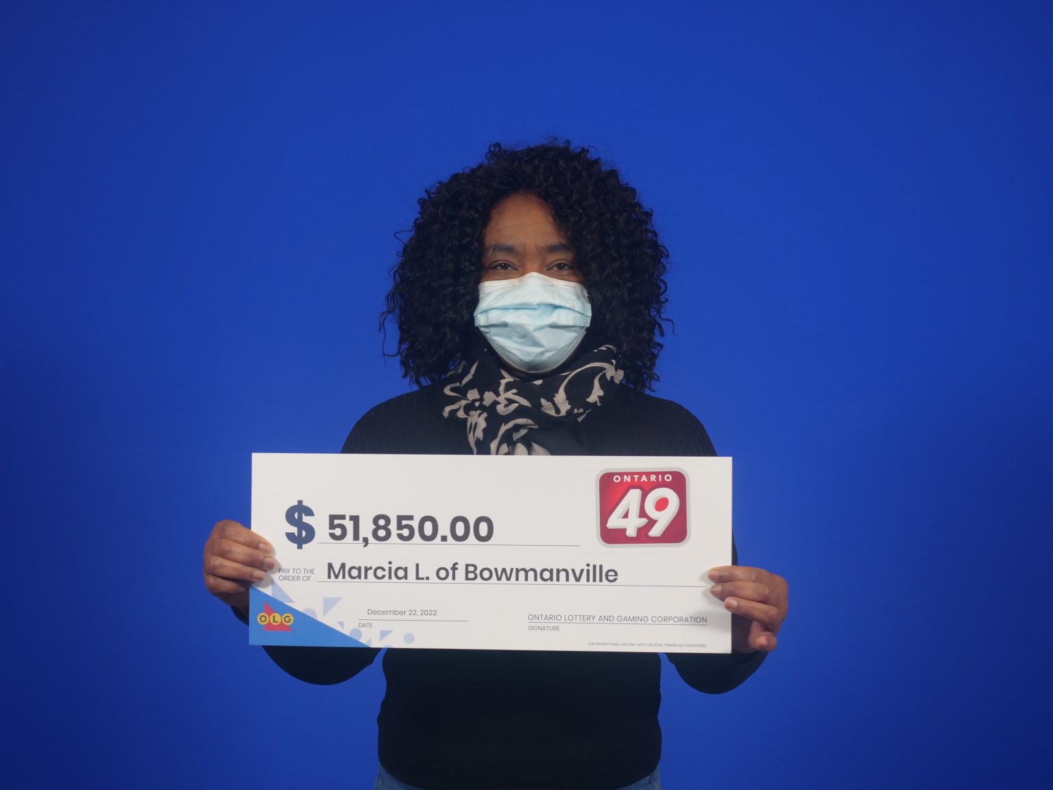 Bowmanville woman wins $50,000-plus on Ontario 49 draw | INdurham