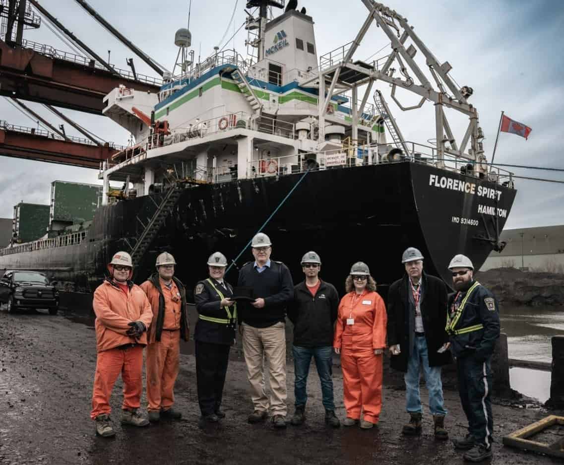 Video: Ports of Oshawa and Hamilton welcome first ships as new shipping ...