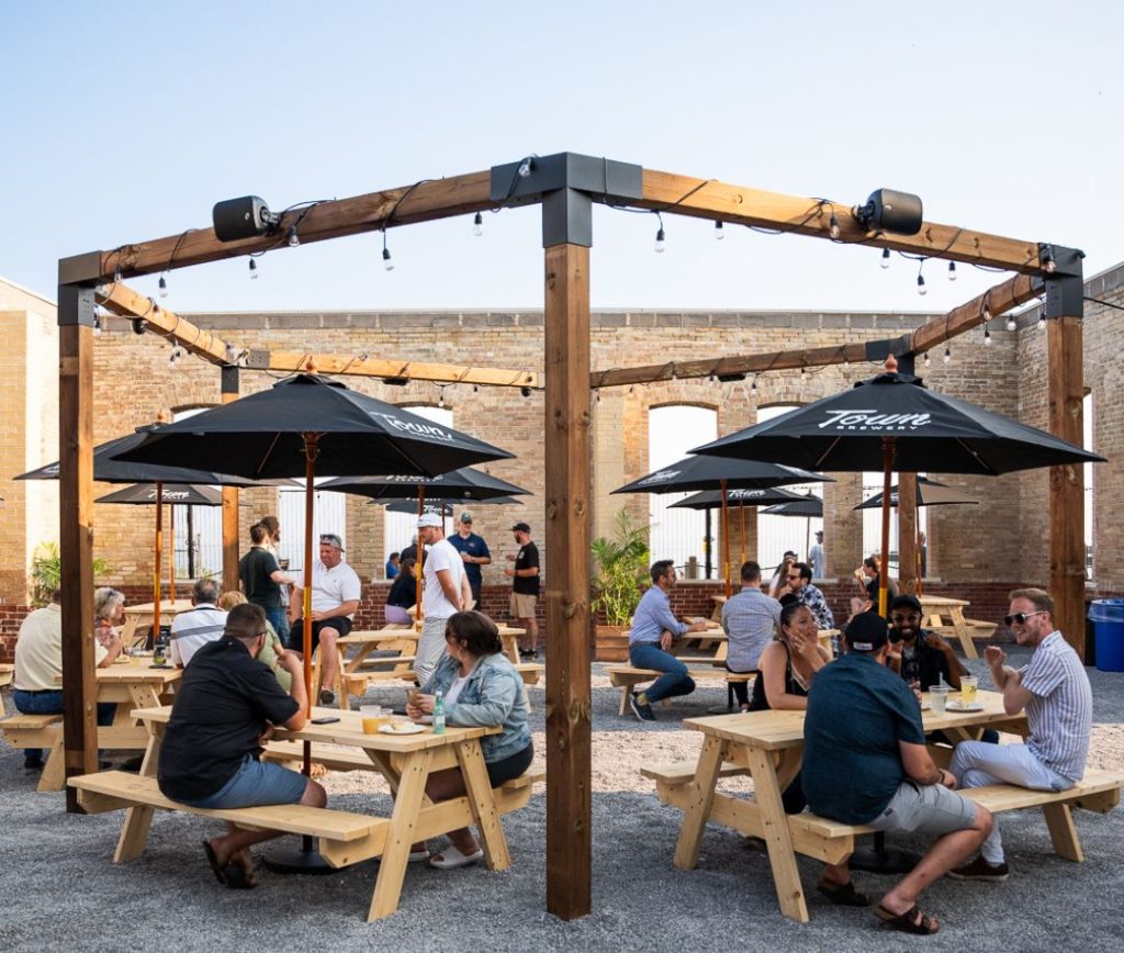 Town Brewery's Pump House pop-up opens on Whitby's waterfont | INdurham