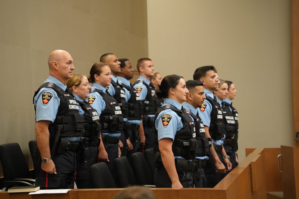 Special Constables sworn in for Durham Police at Oshawa ceremony | INdurham